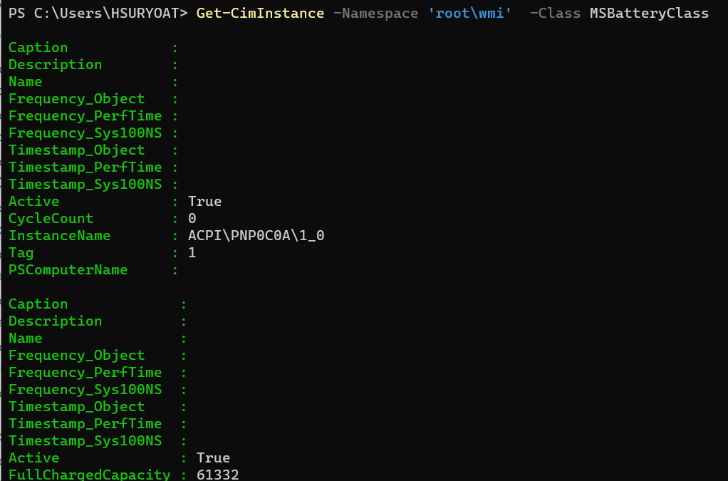How To Get Windows Battery Cycle Count Using Powershell Byteinthesky 4202